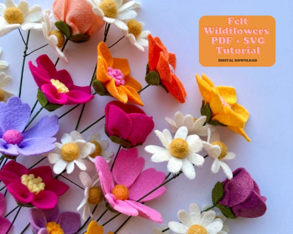 Patterns and Tutorials – In Bloom Felt Studio
